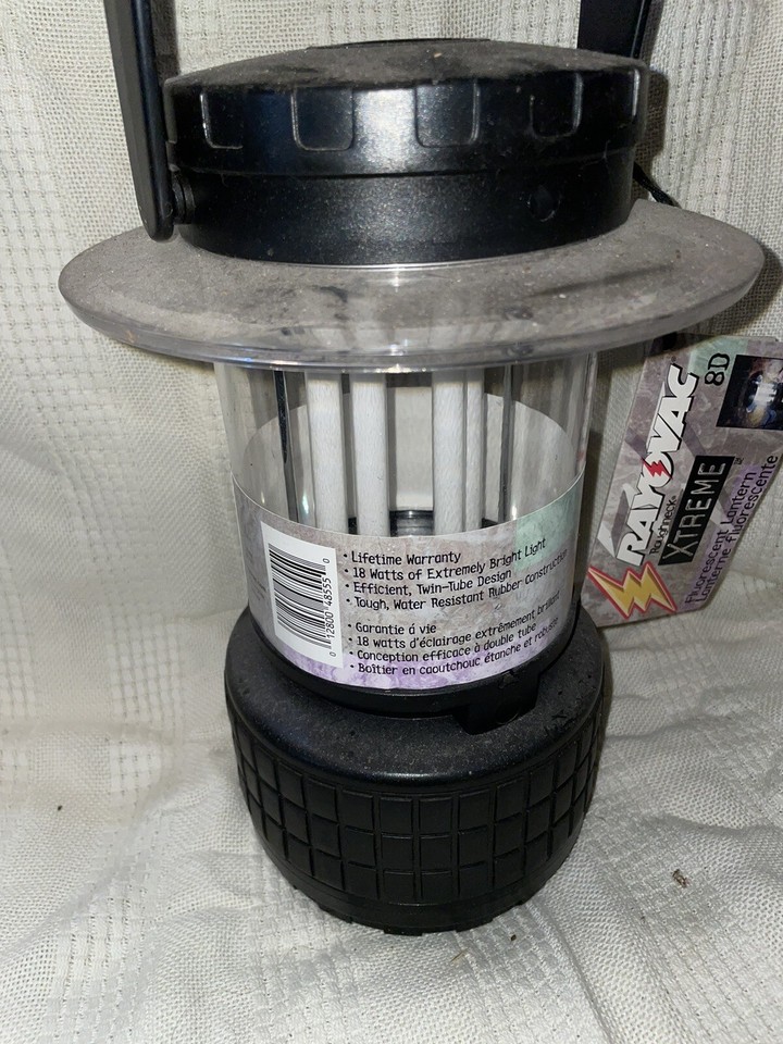 Rayovac Sportsman Lantern 8D Camping Lantern Replace Bulbs Needed | eBay