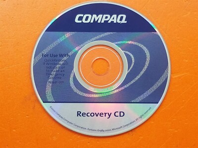 ⭐️⭐️⭐️⭐️⭐️ PC Software Disc Compaq Recovery CD 2000 | eBay