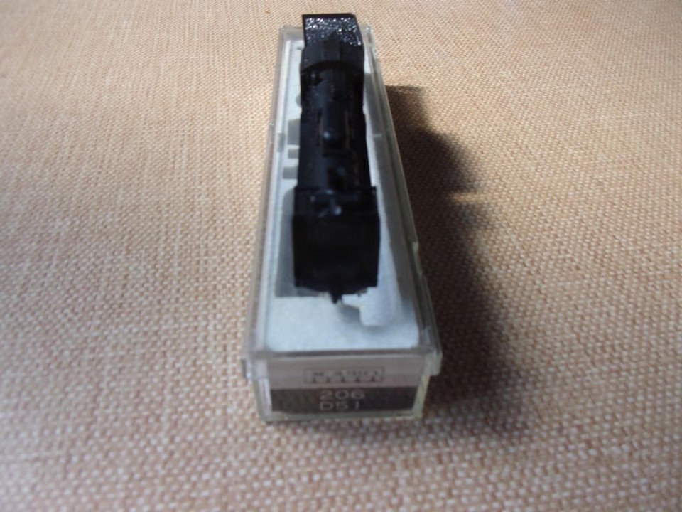 KATO D51 N Gauge Black Steam Locomotive Model Detailed Finish Vintage ...