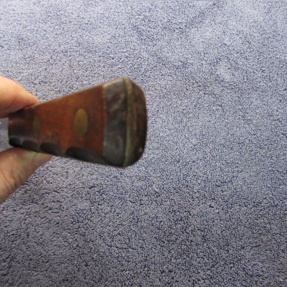 Case XX Sticker Fixed Blade / Grooved Wood Handles | eBay