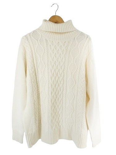 GU Knit Turtleneck Long Sleeve Men’s XL White Sweater | eBay Australia