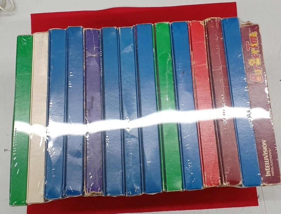 Intellivision Software Model Number 14 Piece Set Intellivision | eBay