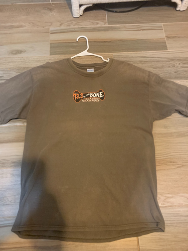 VTG 93.3 The Bone Shirt Dallas Texas Classic Rock Radio DFW - Size XL ...