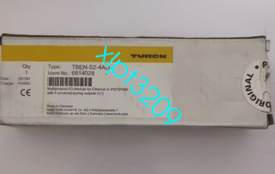 TBEN-S2-4AO TURCK Module 6814028 Brand New FedEx or DHL #Z | eBay