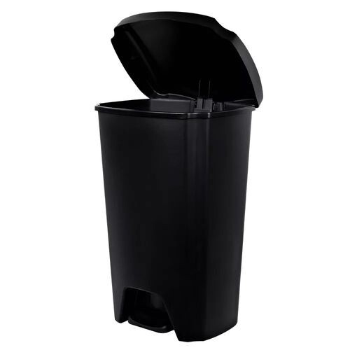 2 Pack Hefty 12.25gal Touch Lid Step Trash Cans Black | eBay
