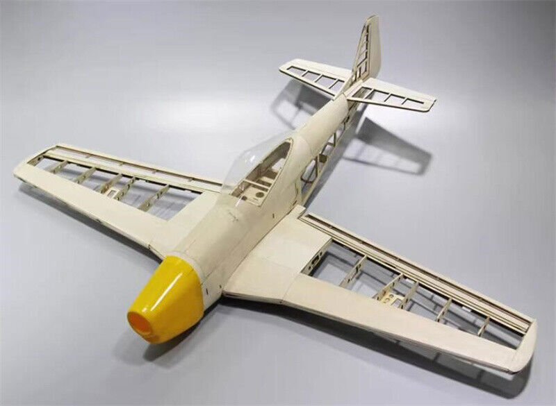 RC Plane Balsa Laser Cut Skin Wood Airplane Model P51 Kit Hardware ...