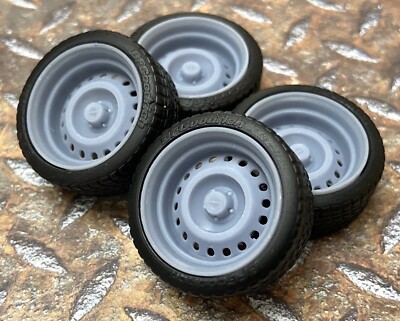 Resin 20 Inch “Truck Steelies” Model car Wheels/Tires 1/24 1/25 scale ...