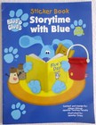 Blue's Clues Sticker Book Storytime with Blue Peel & Stick Coloring ...
