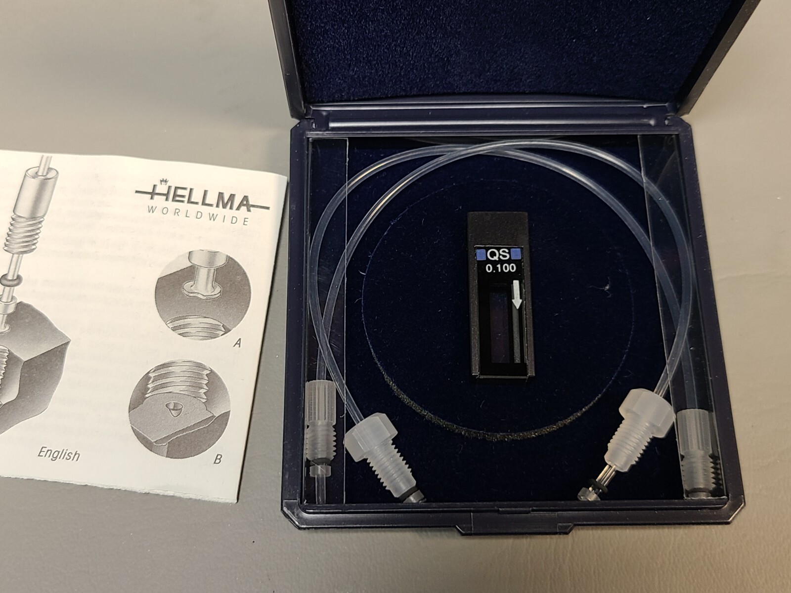 AGILENT HELLMA LIGHT PATH FLOW THROUGH CELL QS 0.100 5061-3396 | eBay