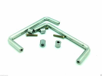 2U 19" Rack Mount Handles - Silver | eBay