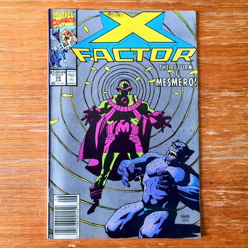 X-Factor #55 - Mesmero, Beast - Marvel Comics 1990 | eBay Australia