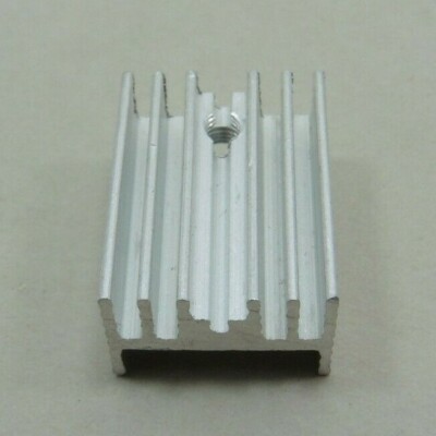 Silver Aluminum Heatsink 20mm x 15mm x 10mm TO-220 Thermal Radiator ...