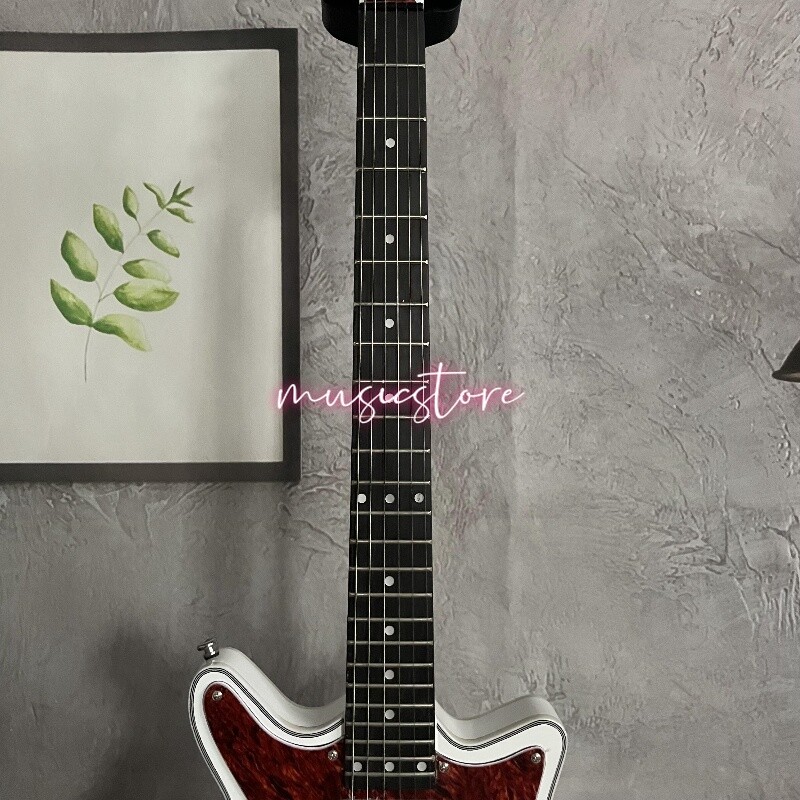 Special Brian May White Solid Electric Guitar SSS Pickups Red Pickguard ...