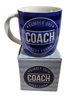 GENERIC " NUMBER ONE COACH BEST EVER " CERAMIC COFFEE CUP MUG GIFT ...