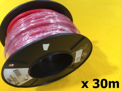 30m x 103 Amp Battery cable 6BS Red 13 mm2 Electrical auto wire TYCAB ...