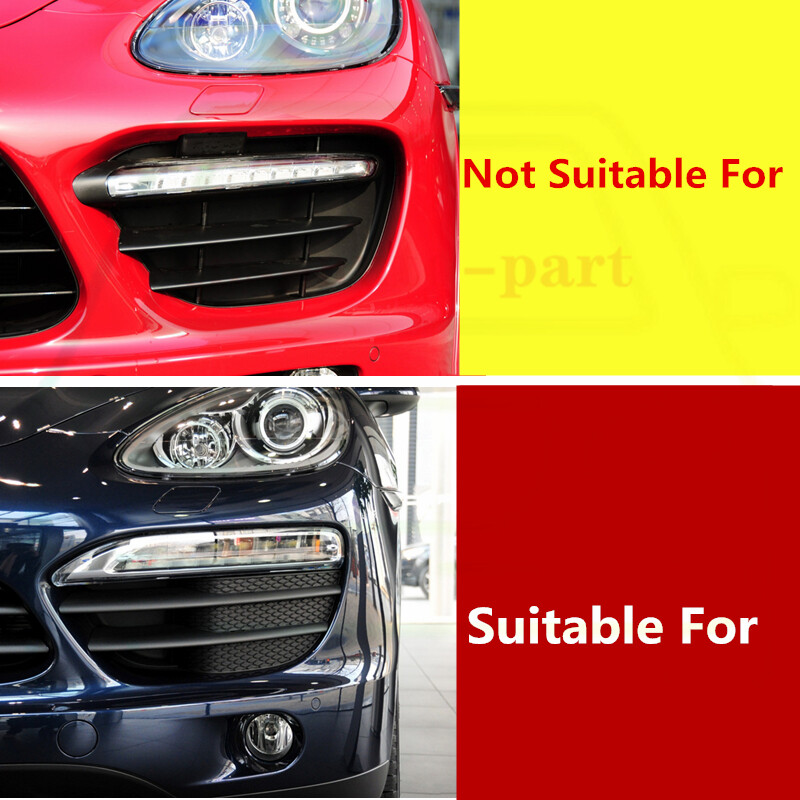 Left LED Daytime Running Light 95863118100 For Porsche Cayenne 2011 ...
