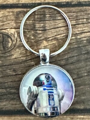 Key Chain Backpack Tag Star Wars R2-D2 Droid Robot Art RTS | eBay