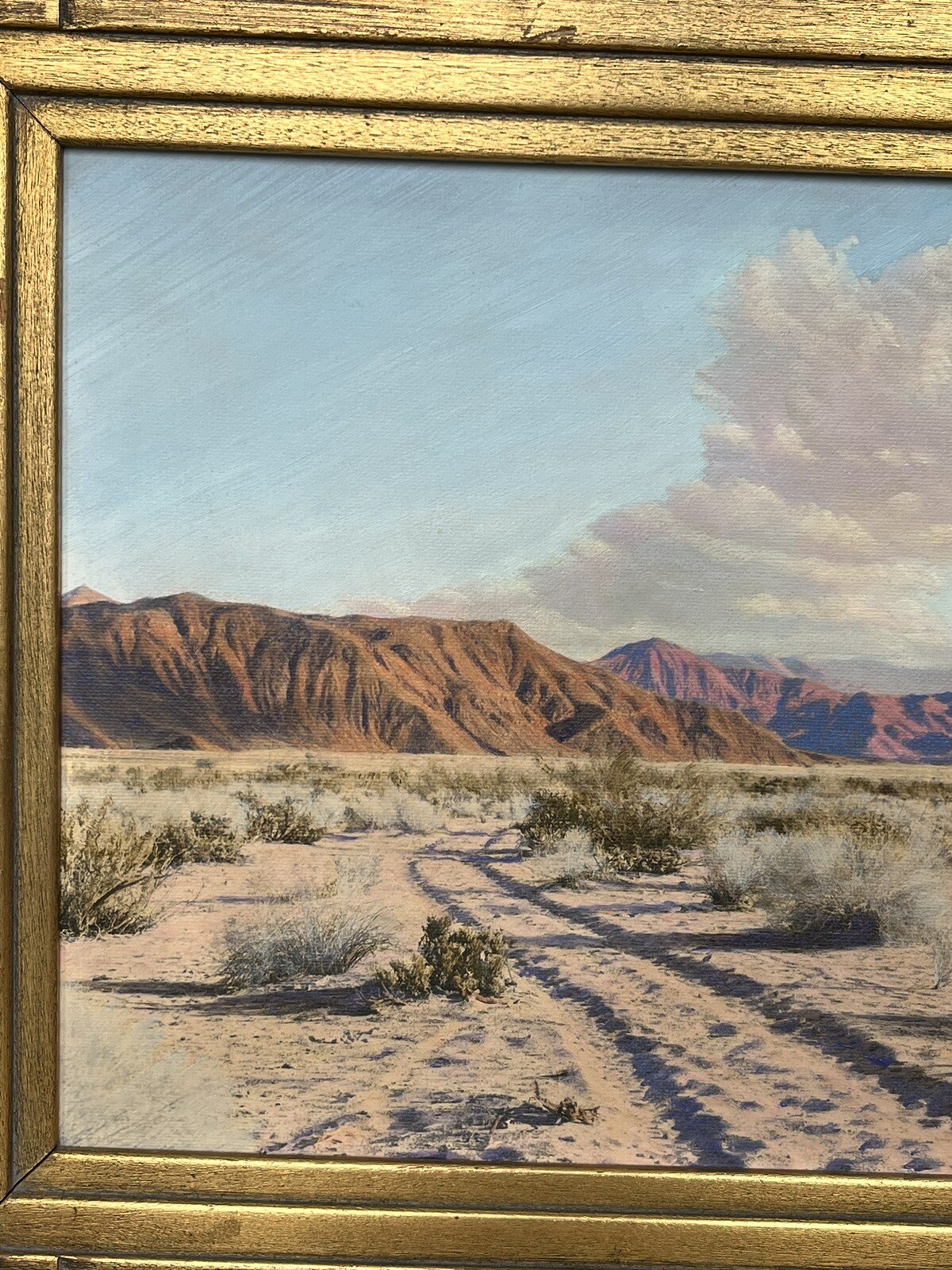 Stephen H. Willard (1894-1966) Large Color Photo-Painting Of Palm ...