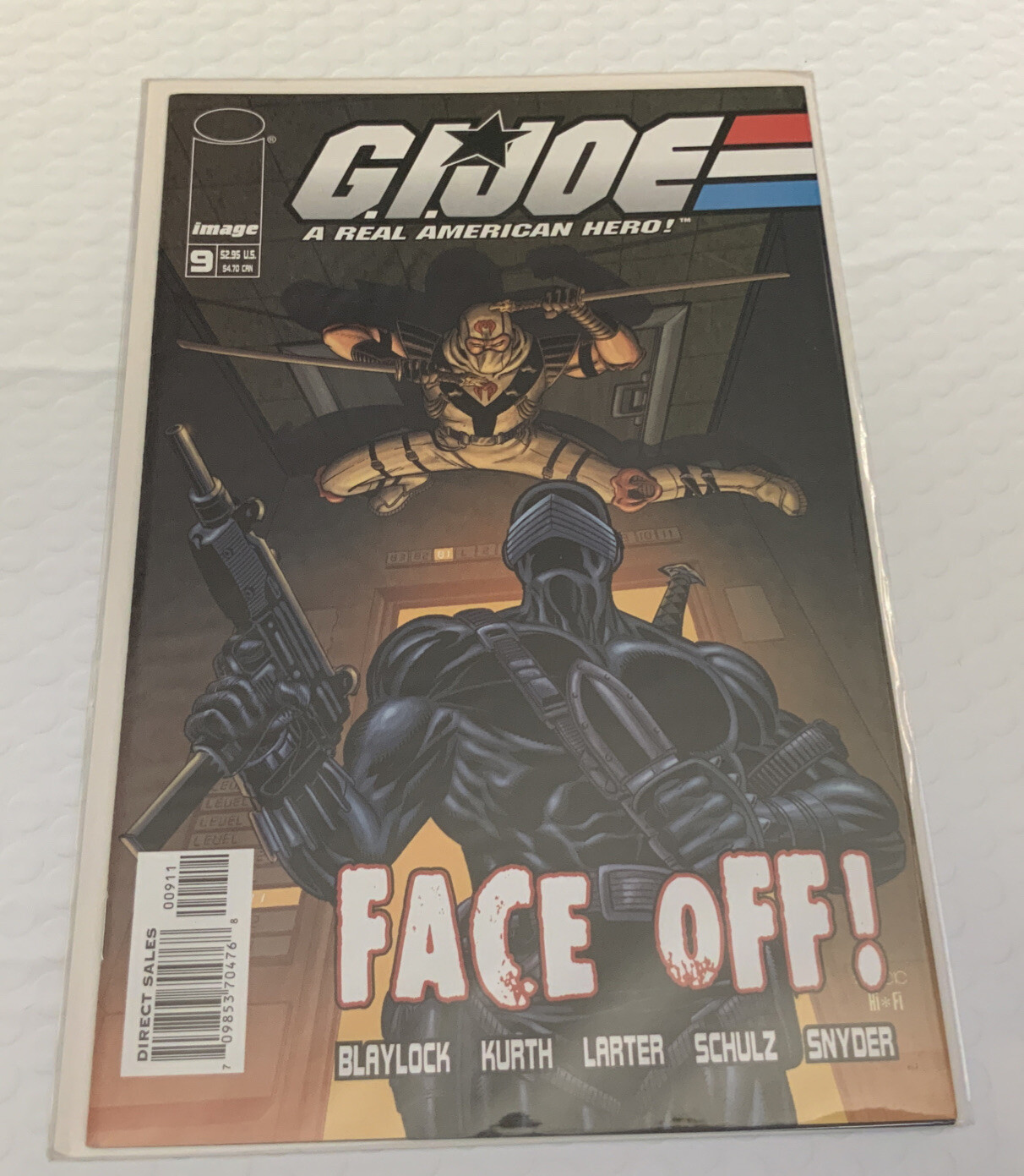 G.I.JOE ISSUE #9 BLAYLOCK-KURTH-LARTER-SCHULZ-SNYDER Marvel Comics | eBay