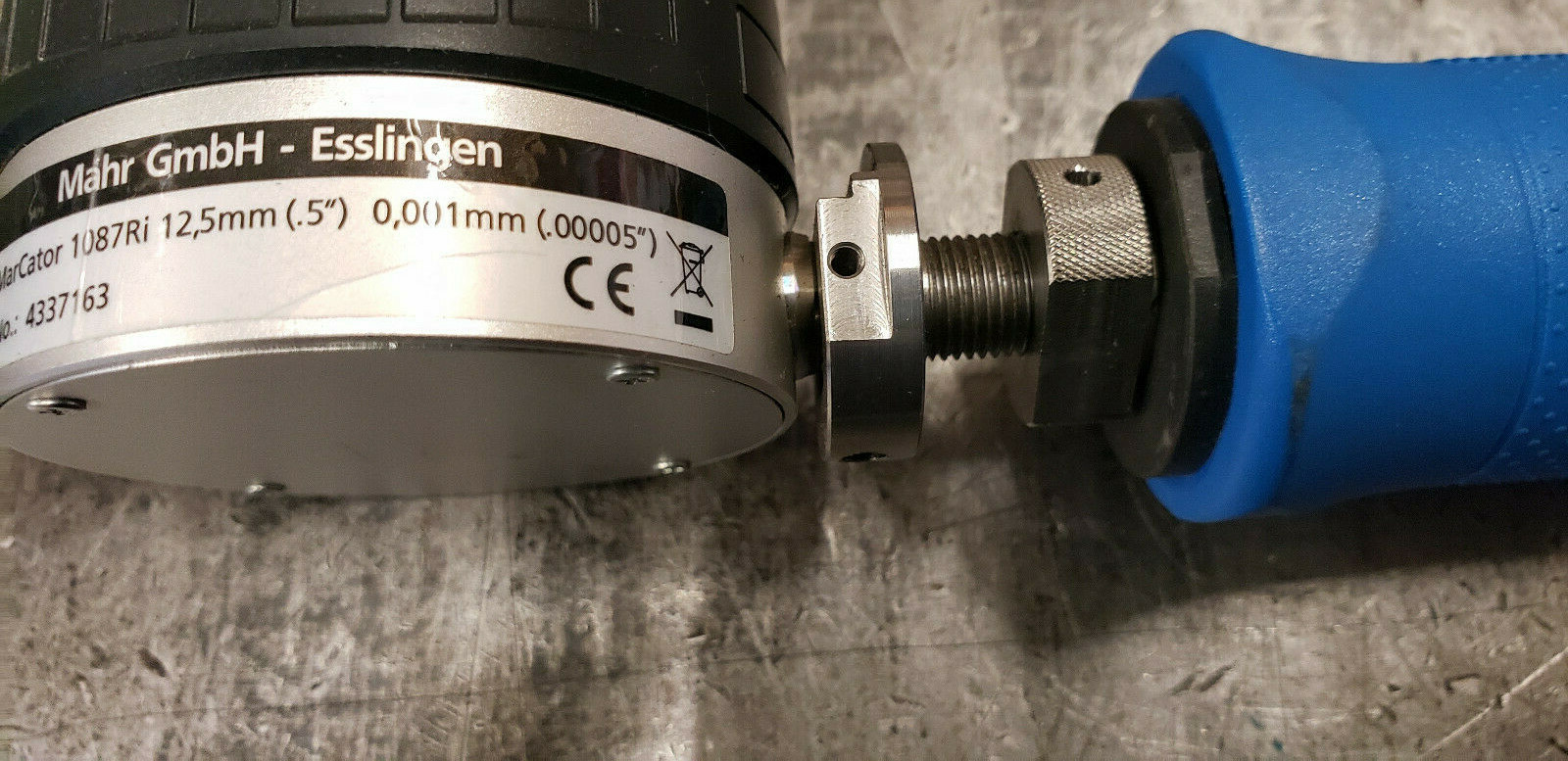 Mahr MarCator 1087Ri 0.5" x .000Digital Indicator Marposs M1 Star Bore ...