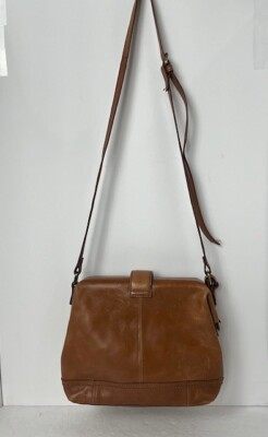 Born Concept Shoulder Bag Purse Brown Faux Leather Small Tote | eBay