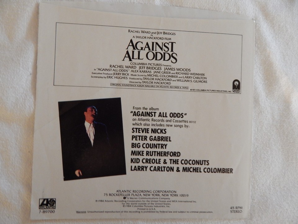 Phil Collins "Against All Odds" BRAND NEW! ONLY NEW COPY ON eBAY!! | eBay