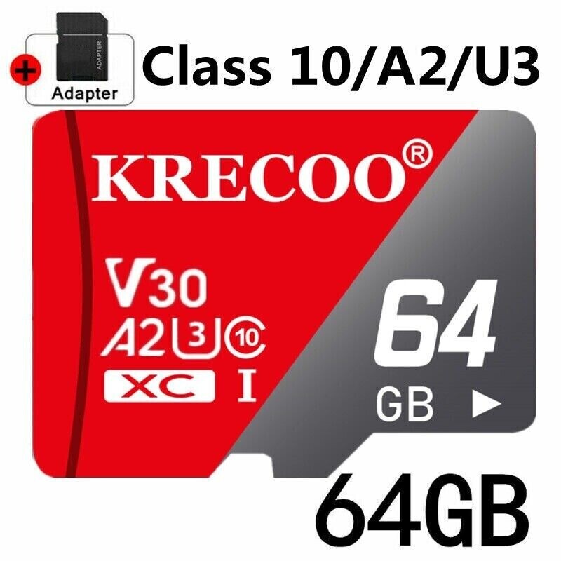 1/2/3/5 PCS 64GB 128GB 256GB MicroSD Card Class10 V30 Memory Card U3 TF ...