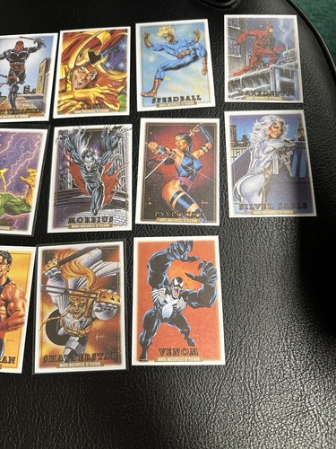 2024 marvel masterpieces 92 platinum lot Of 17 Canvas Cards, Venom ...