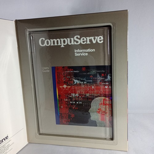 CompuServe Information Service Subscription Kit 1985 Original Package ...