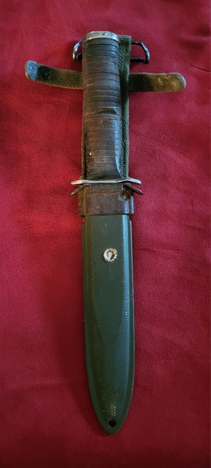 WW2 1943 CAMILLUS M3 TRENCH KNIFE w/ USM8 BM Co. SCABBARD ☆ | eBay