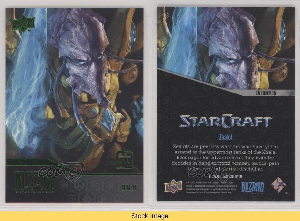 2023 Upper Deck Blizzard Legacy Collection Uncommon Zealot #68 READ 2v8 ...