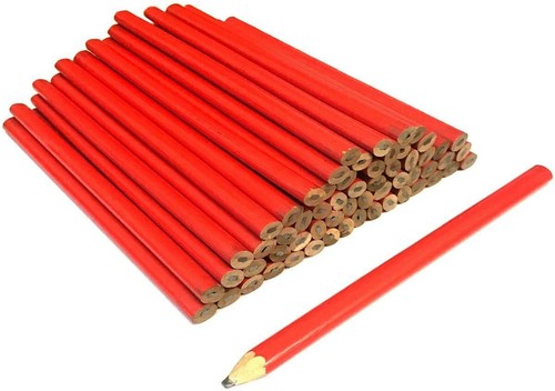 12 X CARPENTERS PENCILS JOINERS WOODWORK BUILDERS SOFT LEAD WOOD ...