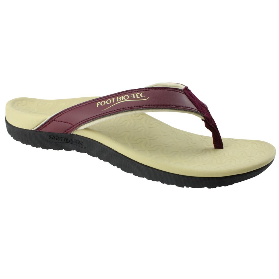 FOOT BIO-TEC Orthotic Footwear——Serena Red* (Clearance ) | eBay