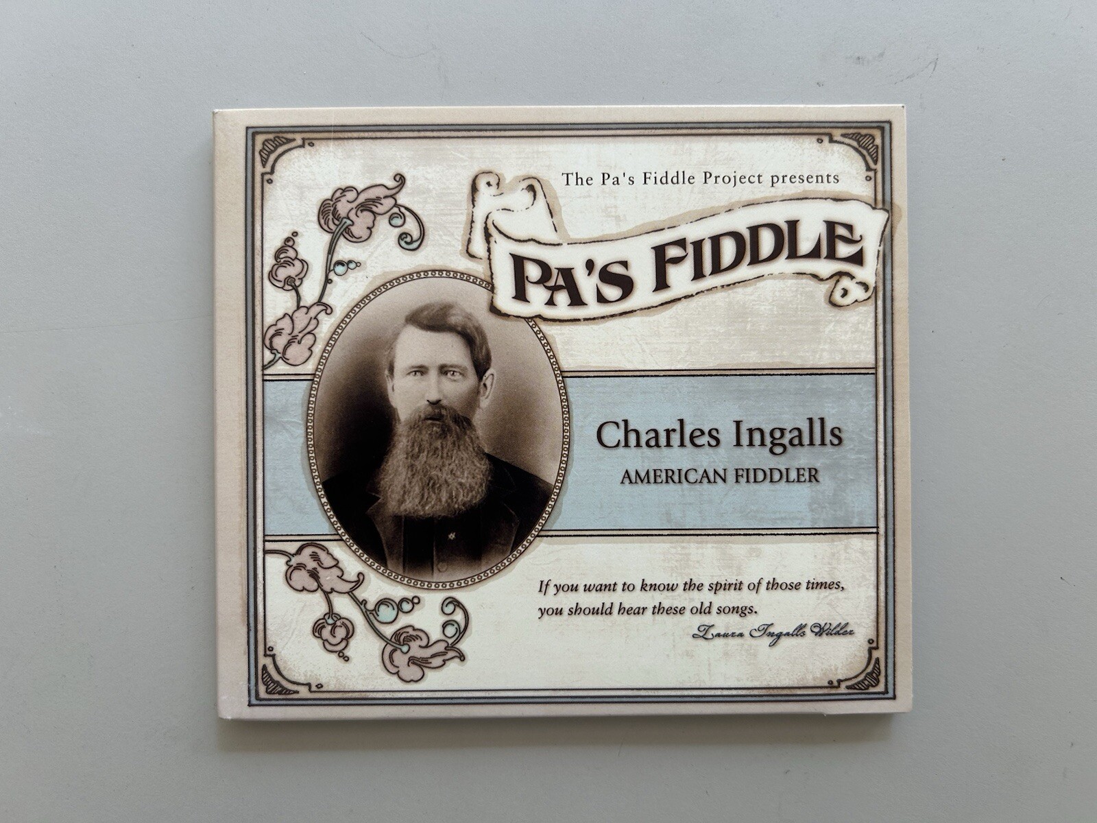 PA'S FIDDLE. Charles Ingalls Fiddler. CD + insert. LITTLE HOUSE ON THE PRAIRIE. | eBay