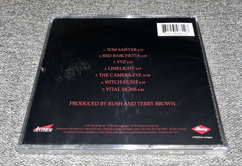 Moving Pictures (remastered) by Rush (New CD)⭐️Buy Any 3 Get 1 Free⭐️ ...