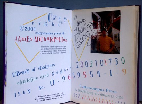 Michalopoulos, by James Michalopoulos, SIGNED, 2003 First Edition, New ...