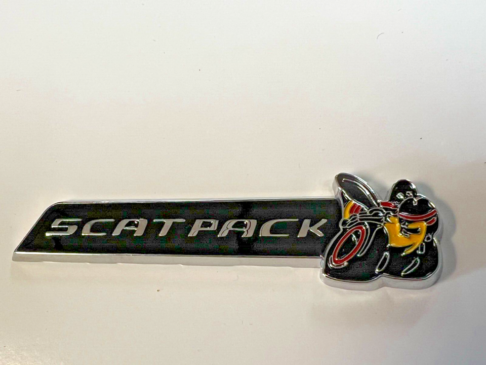 DODGE CHALLENGER CHARGER DART VIPER RAM SCAT PACK BEE ON WHEELS EMBLEM ...