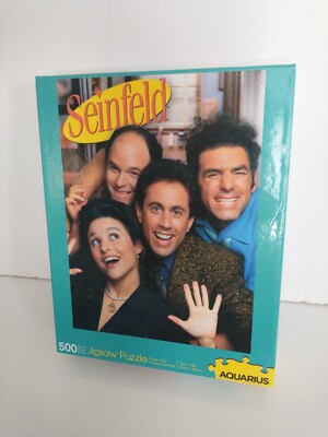 Seinfeld LOVER'S Gift Idea! Aquarius Seinfeld 500 Piece Jigsaw Puzzle ...