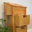Wooden Vegetable Potato Store Storage Rack with Wicker Style Baskets ...