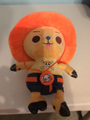 Anime One Piece Tony Tony Chopper Plush Ace Stuffed Toy Doll Reindeer ...