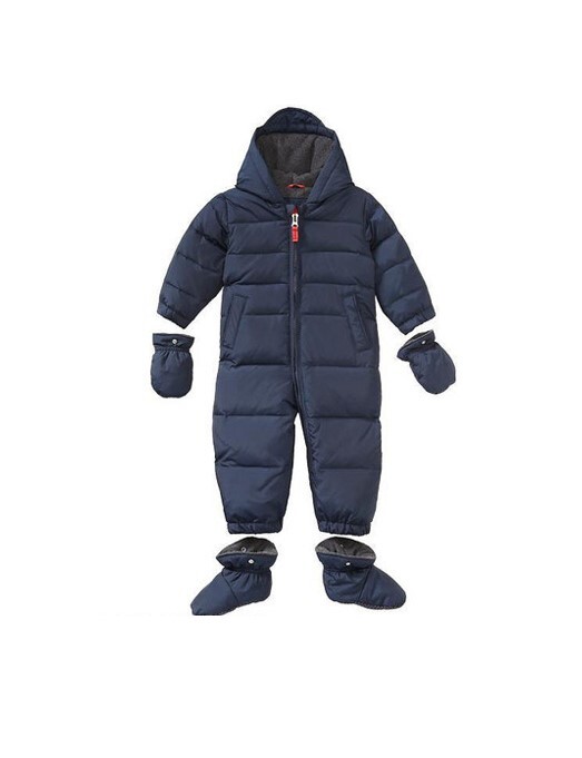 NWT! GAP Baby Boys Warmest Down Fill Puffer Snowsuit Navy Blue 6-12m | eBay