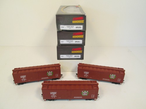 CANADIAN NATIONAL 40' WOOD REEFERS (3) CAR #'s - NEW! ATHEARN ...