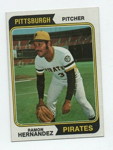 1974 TOPPS RAMON HERNANDEZ #222 PITTSBURGH PIRATES | eBay