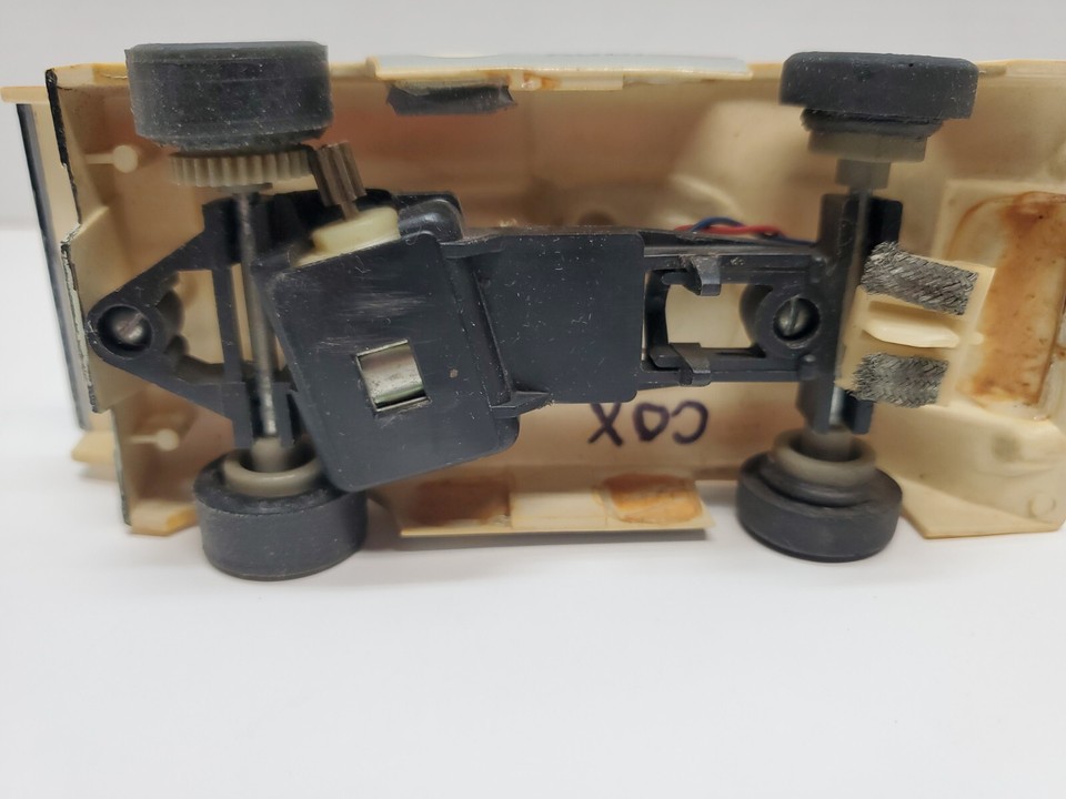 Vintage Cox Sidewinder 1/32 Chassis Porsche audi Body | eBay
