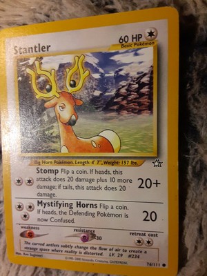 Pokemon Card Stantler 76/111 | eBay