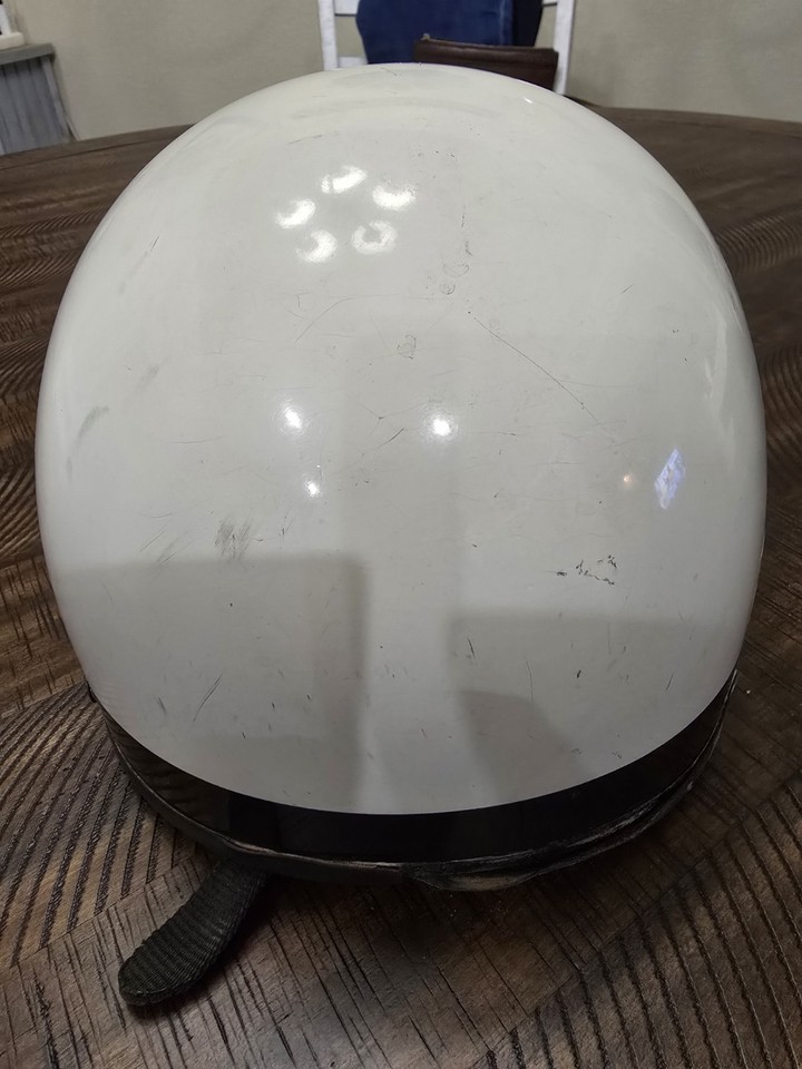 Vintage Bell Toptex Police Motorcycle Helmet | eBay UK