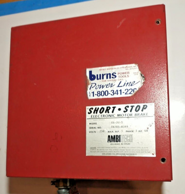 AMBITECH SHORT STOP ELECTRONIC MOTOR BRAKE SS-2G-5 | eBay