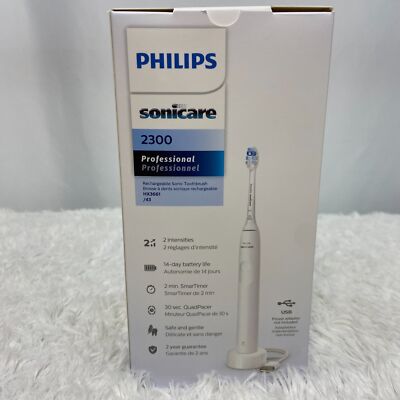 Philips Sonicare 2300 Electric Toothbrush New Open Box | eBay
