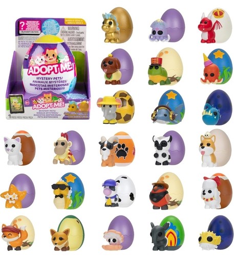 2025 ADOPT ME! Mystery Egg Pets Animal Figure SERIES 5 YELLOW NEW ...