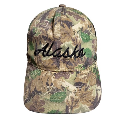 Camo Alaska Baseball Cap Snapback Mesh Embroidered Souvenir | eBay